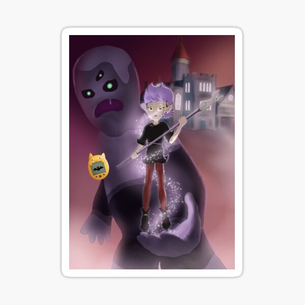 "Amity Abomination Magic The Owl House Poster" Sticker for Sale by ...