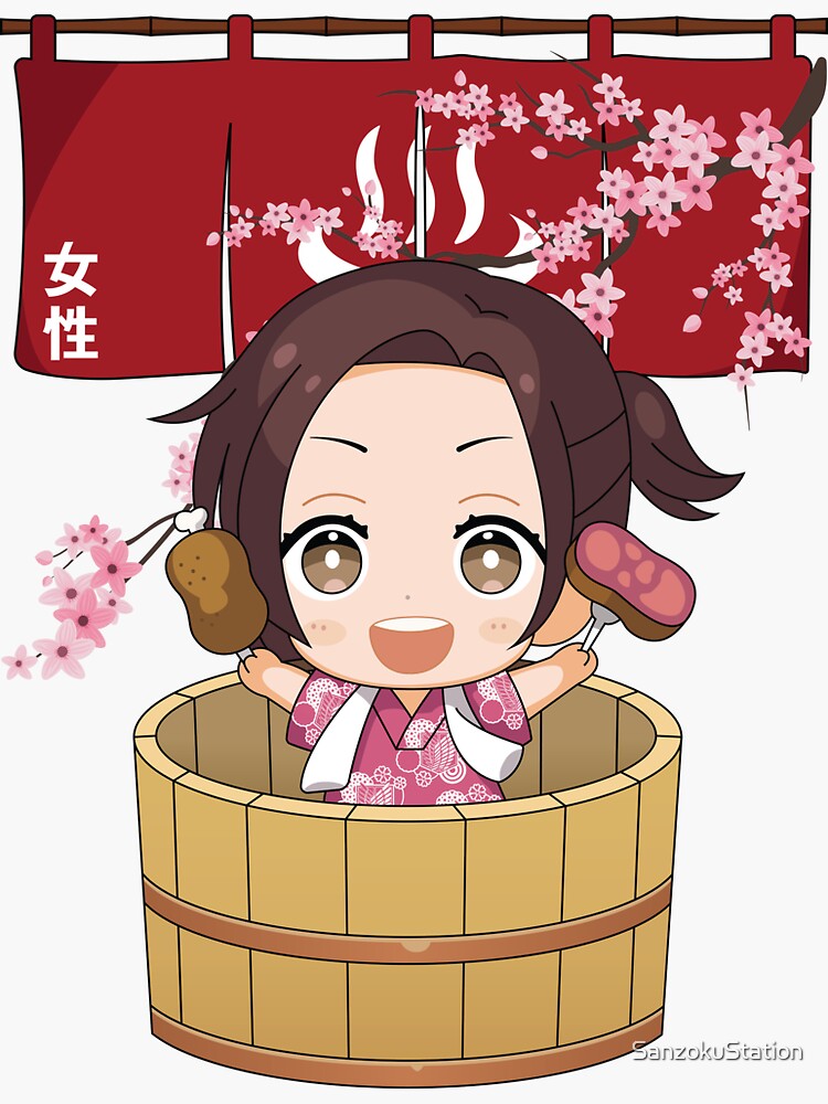 "Chibi Sasha Brauss " Sticker for Sale by SanzokuStation | Redbubble