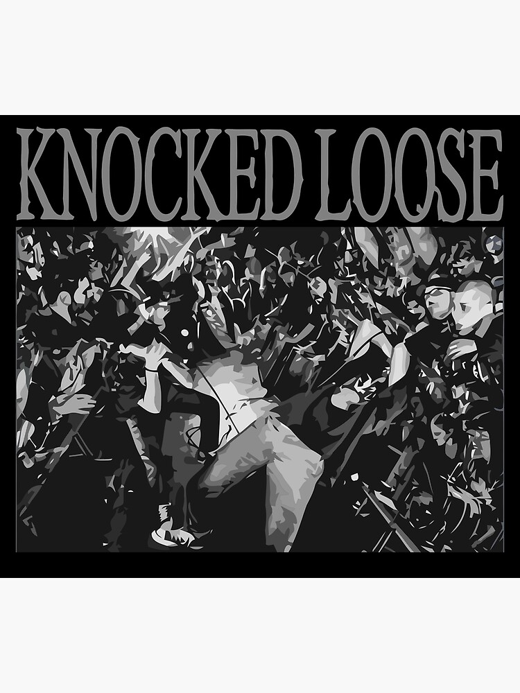 "Knocked Loose Tour Concert" Poster for Sale by Zeemaliks | Redbubble