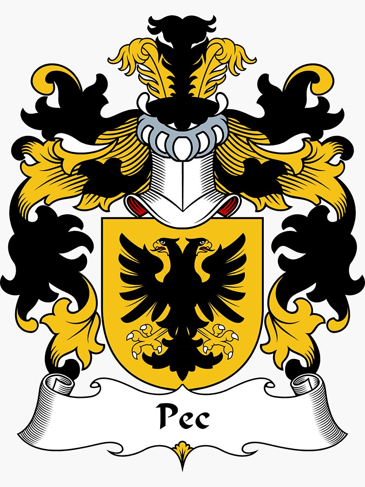 "Pec" Sticker for Sale by HaroldHeraldry | Redbubble