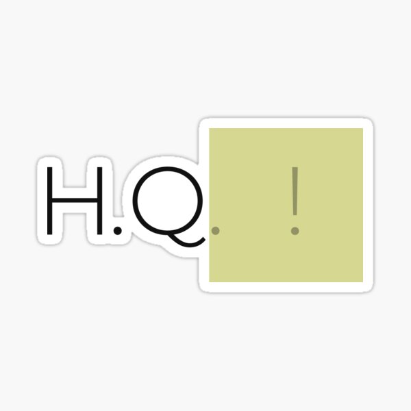 "Limitless HQ!" Sticker for Sale by ao01 | Redbubble