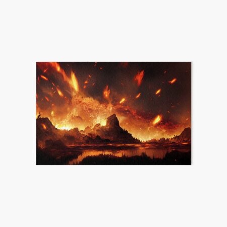 "Active Volcano - 4K Wallpaper Landscape of Volcano Lava Fire and ...