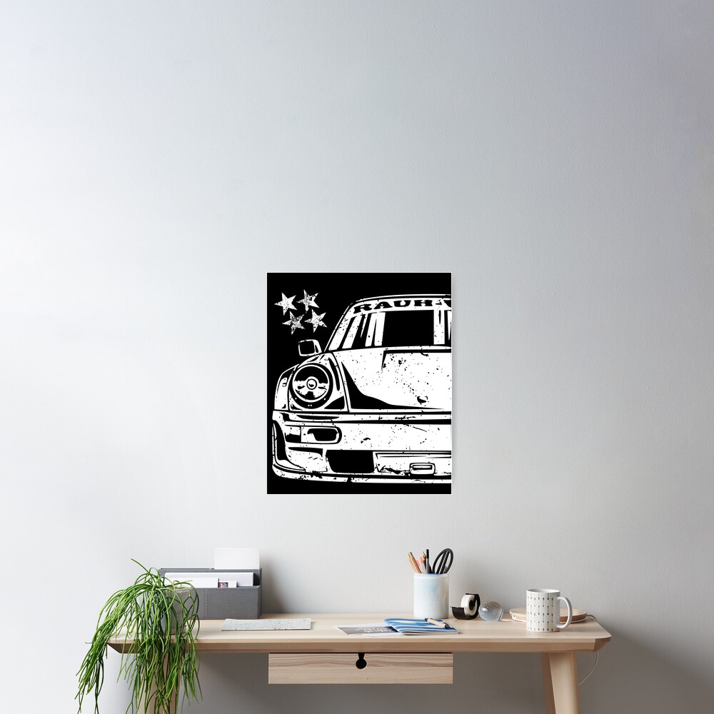 "Classic 911 964 RWB JDM Oldtimer Car" Poster for Sale by ...