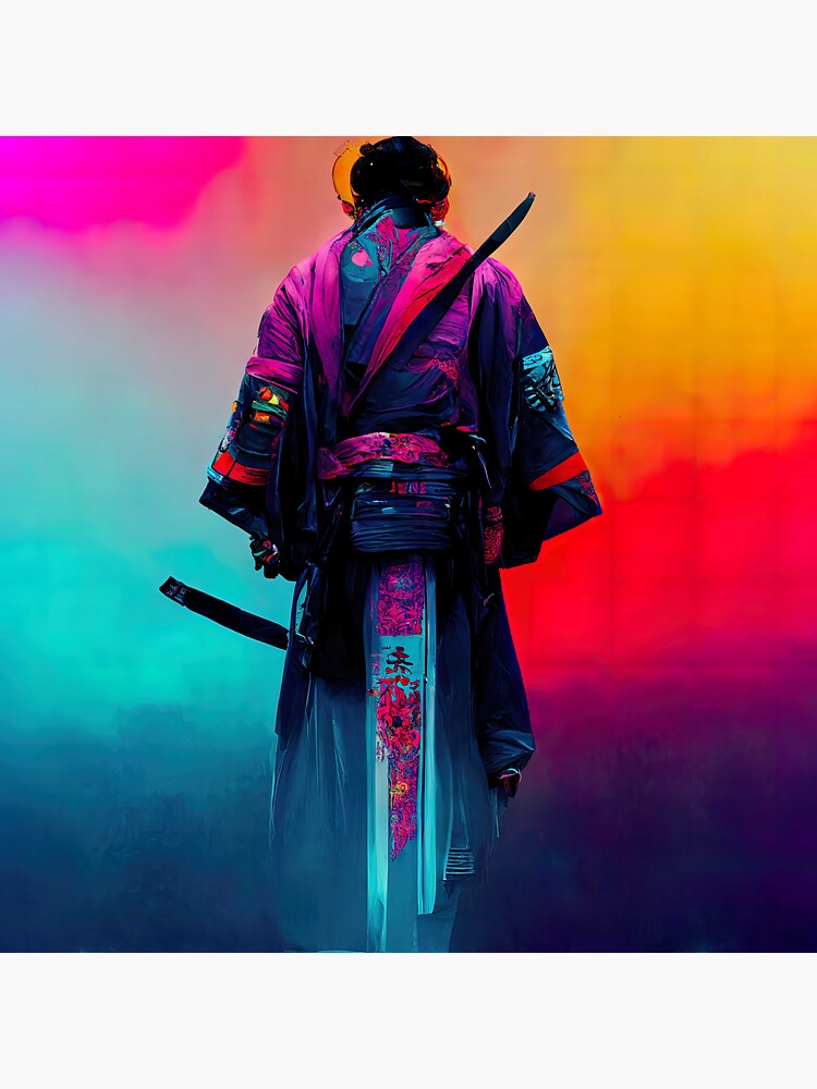 "faceless samurai" Sticker for Sale by Paraverse | Redbubble