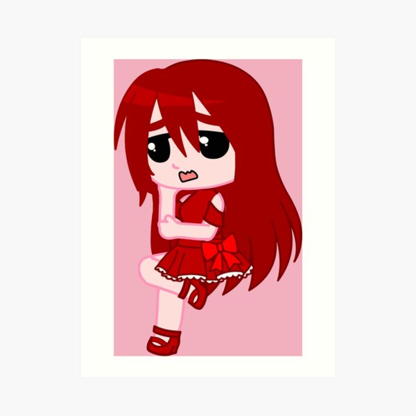 "Sad chibi girl Gacha club. Anime gacha chibi girl with bullying ...