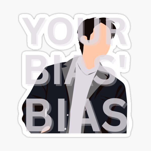 "Kim Seokjin: The bias' bias" Sticker for Sale by pinkmicrophone ...