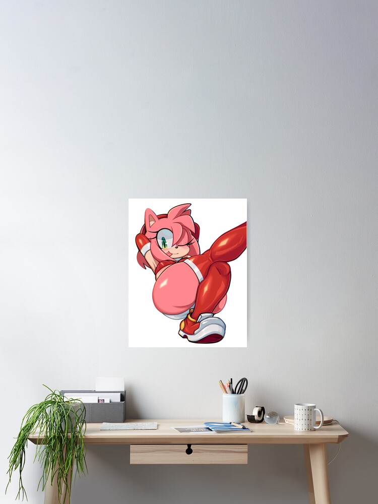 "Amy Rose" Poster by Ichig8Miruku | Redbubble
