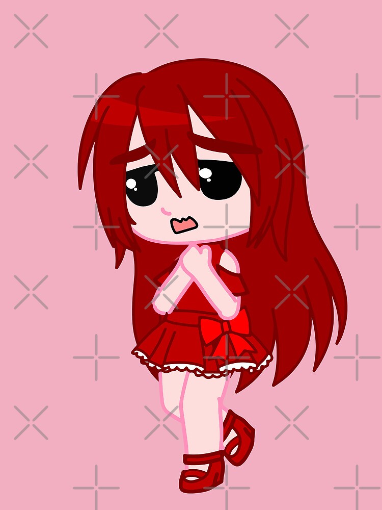 "Sad chibi girl Gacha club. Anime gacha chibi girl with bullying ...