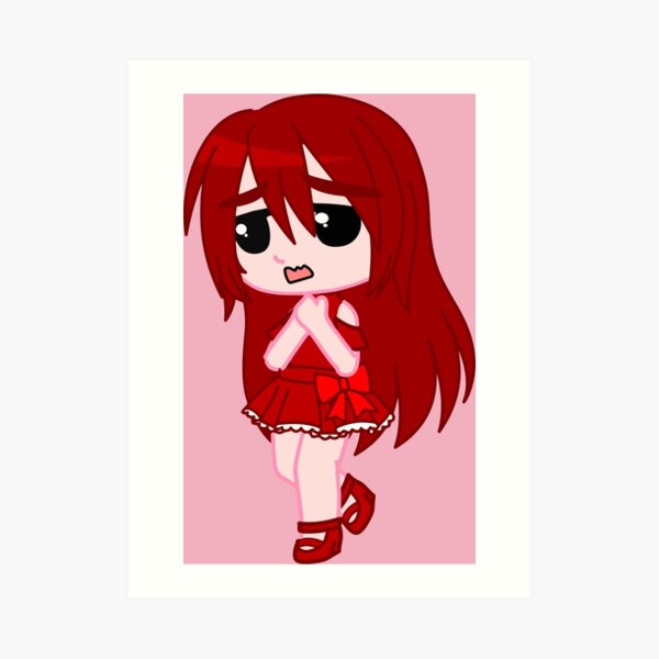 "Sad chibi girl Gacha club. Anime gacha chibi girl with bullying ...