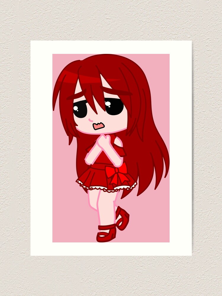 "Sad chibi girl Gacha club. Anime gacha chibi girl with bullying ...