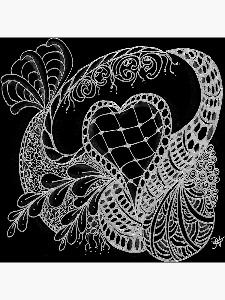 "Heart of Hearts inverted" Sticker for Sale by DrewEmborsky | Redbubble