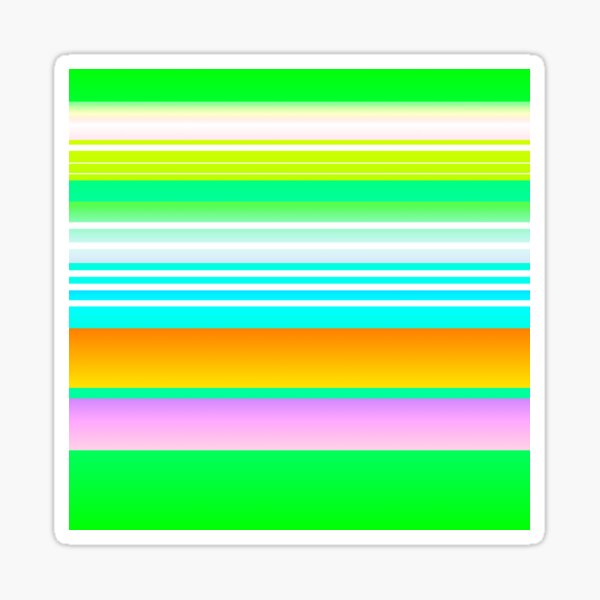 "Bright and light color palette | colorful bright color scheme" Sticker ...