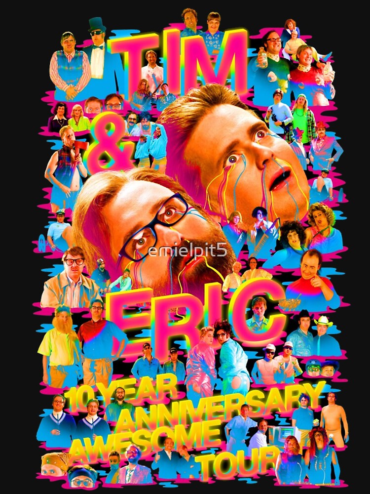 "Tim and Eric" Essential T-Shirt for Sale by emielpit5 | Redbubble