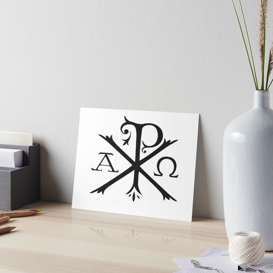 "Chi Rho" Poster for Sale by pooh-san | Redbubble
