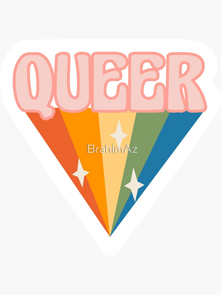 "Queer" Sticker for Sale by BrahimAz | Redbubble