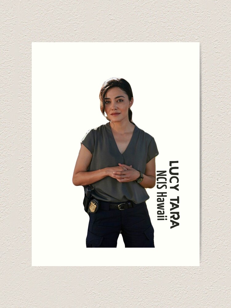 "Ncis Hawaii tv show lucy tara poster sticker" Art Print for Sale by ...