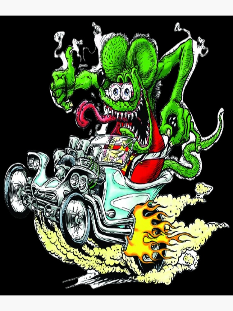 "Rat fink rat fink" Poster for Sale by World-art-4-u | Redbubble