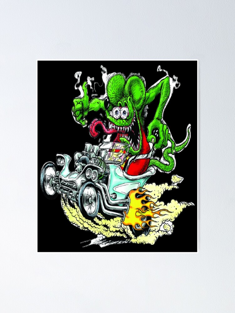 "Rat fink rat fink" Poster for Sale by World-art-4-u | Redbubble