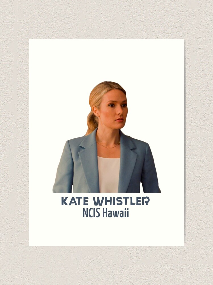 "Ncis Hawaii tv show kate whistler poster sticker" Art Print for Sale ...