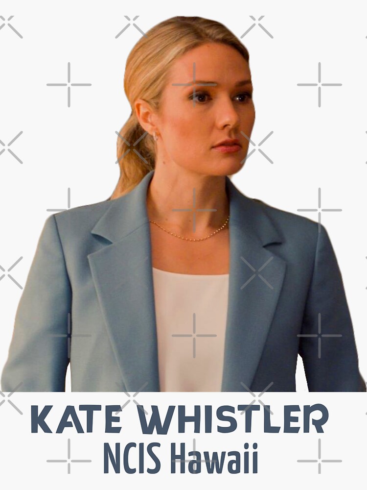 "Ncis Hawaii tv show kate whistler poster sticker" Sticker for Sale by ...