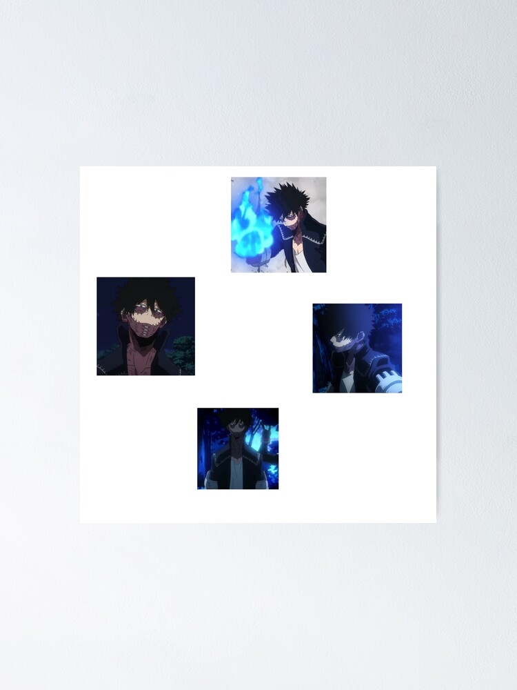"Anime Dabi Kawaii Sticker Set! Pack" Poster for Sale by Clonya | Redbubble
