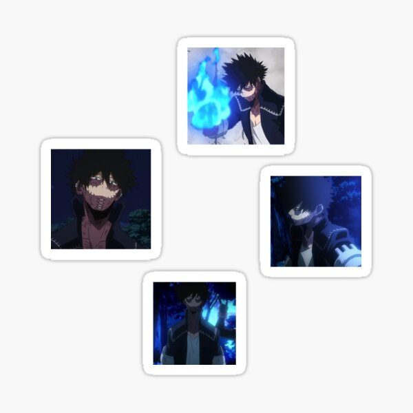 "Anime Dabi Kawaii Sticker Set! Pack" Sticker for Sale by Clonya ...