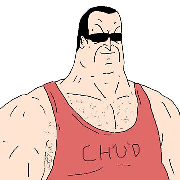 "Chud" Sticker for Sale by AntiPolitical | Redbubble