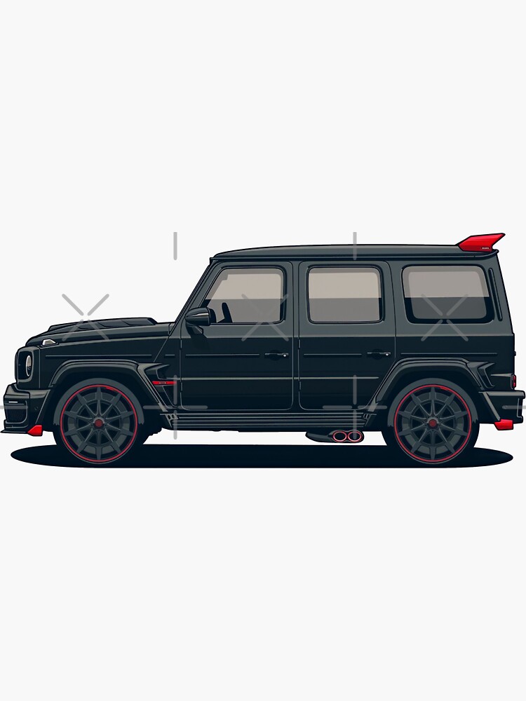 "2022 G-Wagon Rocket 900 Graphic illustration" Sticker for Sale by ...