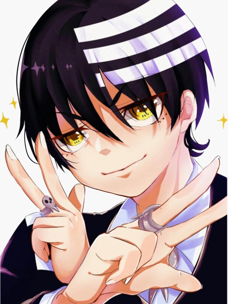 "Maka Albarn Soul Resonance Anime Graphic Gift Fan" Sticker for Sale by ...