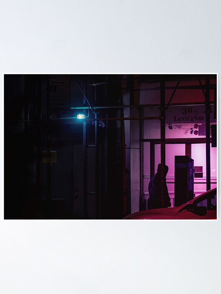 "Untitled - New York City Night Street Photography" Poster for Sale by ...