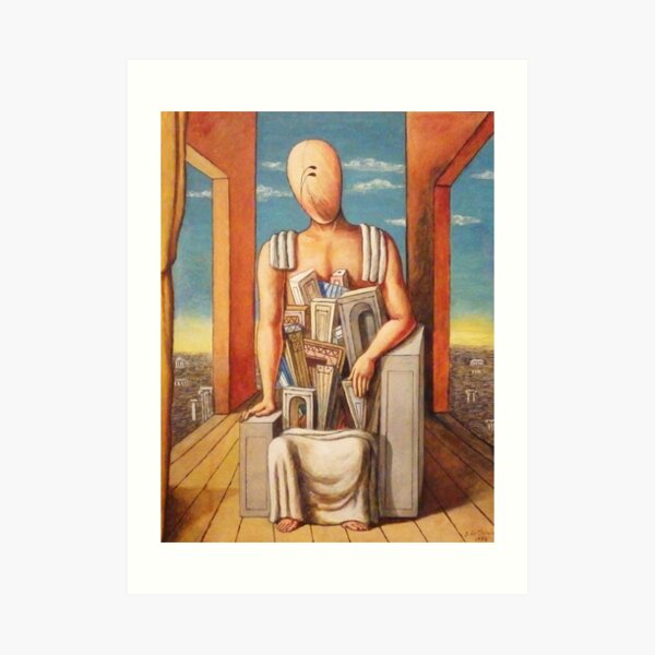 "High Res - Art by Giorgio De Chirico 1888 -1978, Abstract Surrealism ...