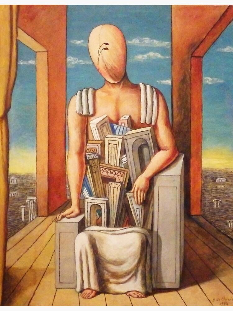"High Res - Art by Giorgio De Chirico 1888 -1978, Abstract Surrealism ...