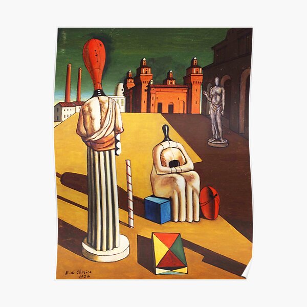 "High Res - Art by Giorgio De Chirico 1888 -1978, Abstract Surrealism ...