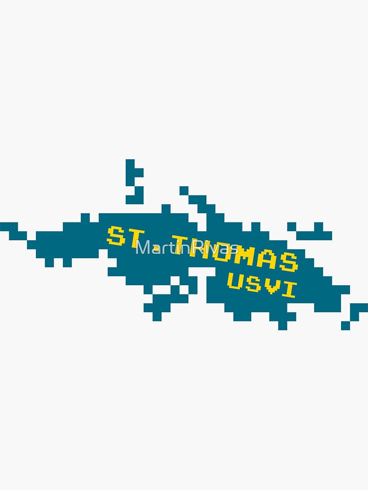 "St. Thomas USVI" Sticker for Sale by MartinRivas | Redbubble