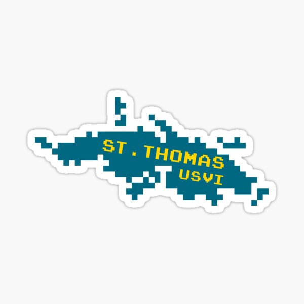 "St. Thomas USVI" Sticker for Sale by MartinRivas | Redbubble