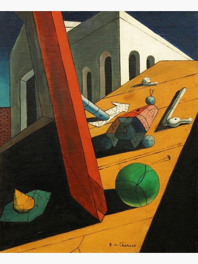 "High Res - Art by Giorgio De Chirico 1888 -1978, Abstract Surrealism ...