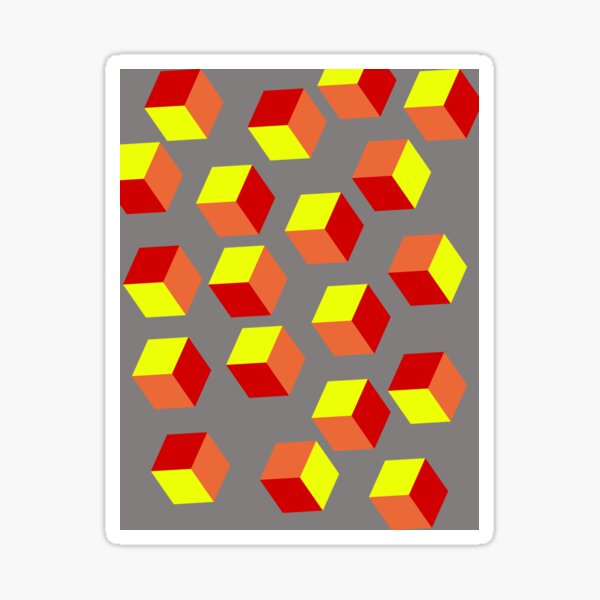 "Blocks" Sticker for Sale by Longetivity | Redbubble