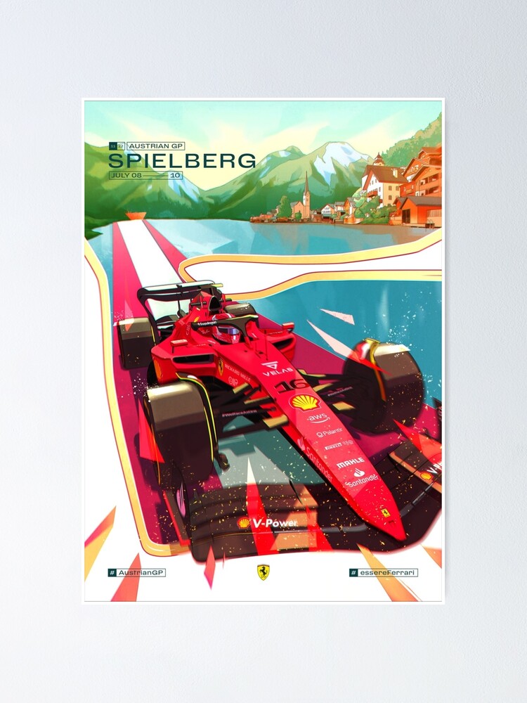 "F1 2022 Austrian Grand Prix Promo Poster" Poster for Sale by ...
