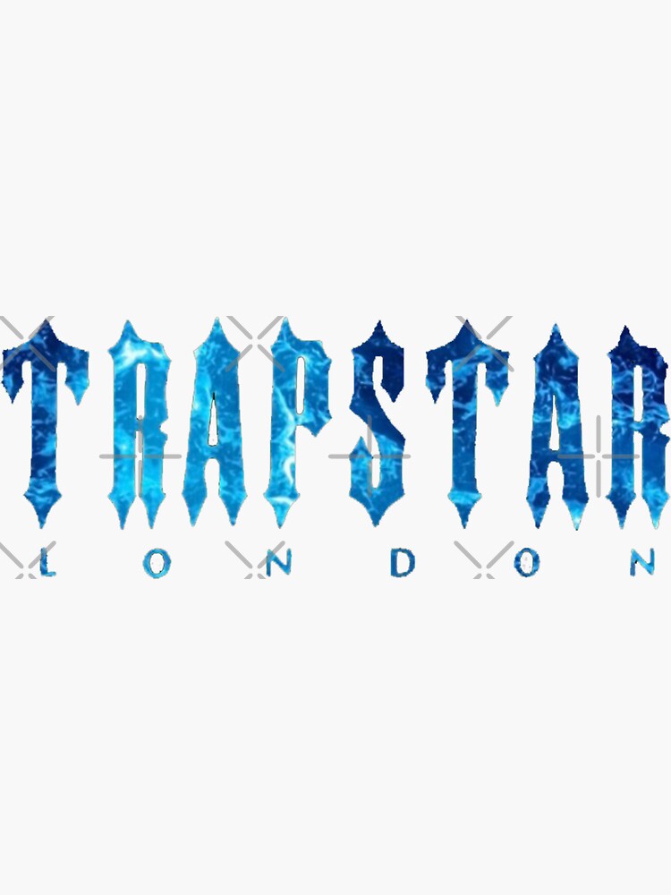 "TRAPSTAR LONDON" Sticker for Sale by KHADAT | Redbubble