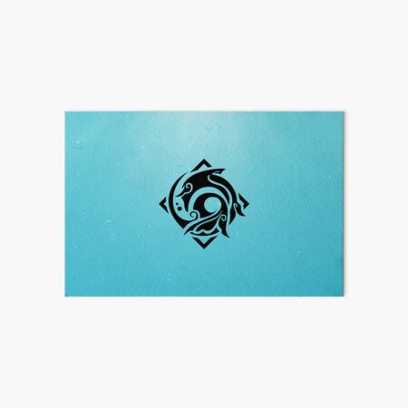 "Sangonomiya Kokomi logo - Genshin Impact" Art Board Print for Sale by ...