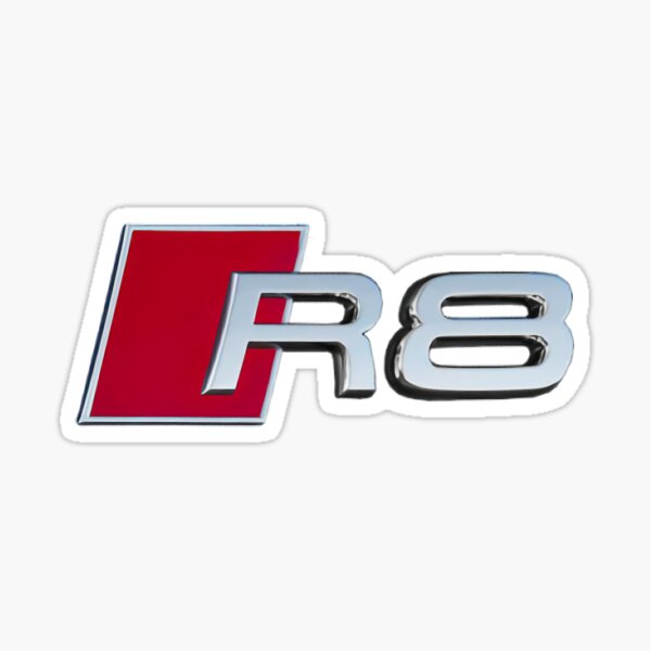 "Audi R8 " Sticker for Sale by TomJacksons | Redbubble