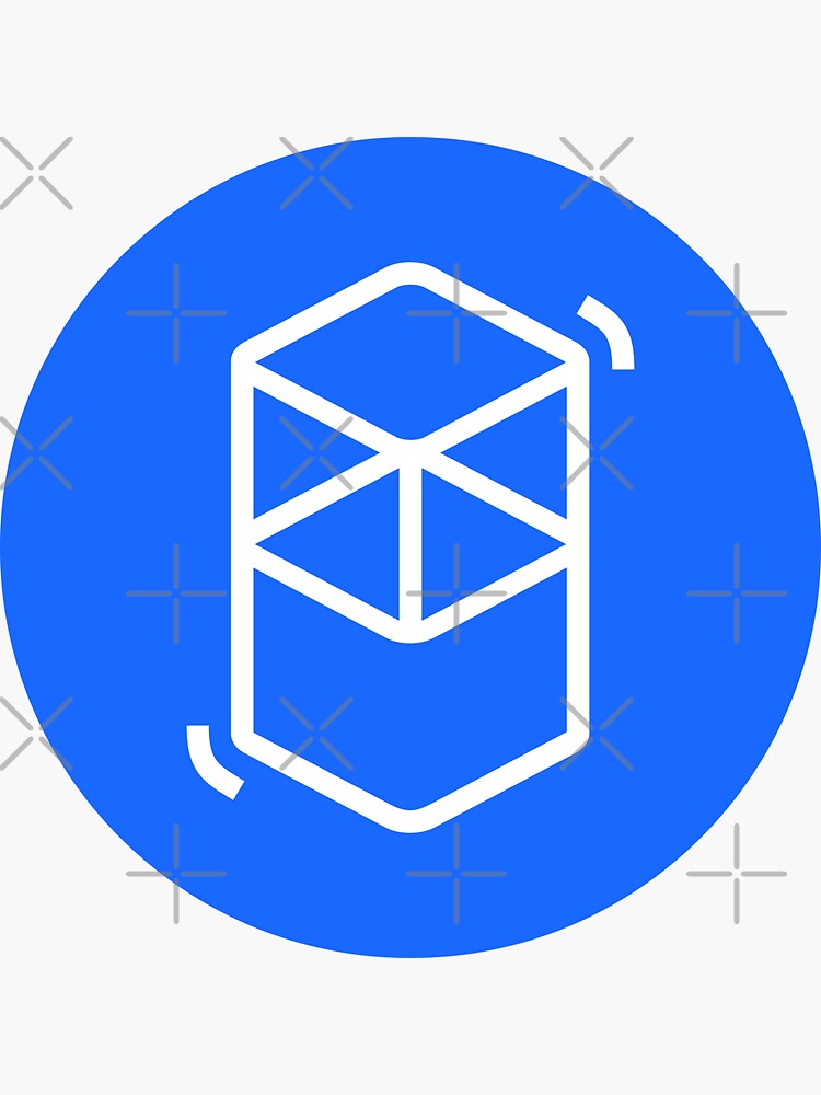 "Fantom FTM Crypto Altcoin - Clean Blue Logo" Sticker for Sale by ...