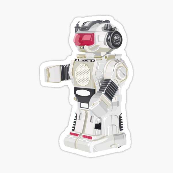 "Robot" Sticker for Sale by MattBarnett | Redbubble