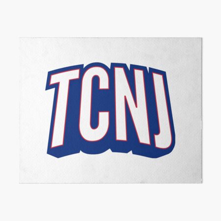 Lámina rígida «Balón de fútbol con arco Giants TCNJ» de sarascoprox ...