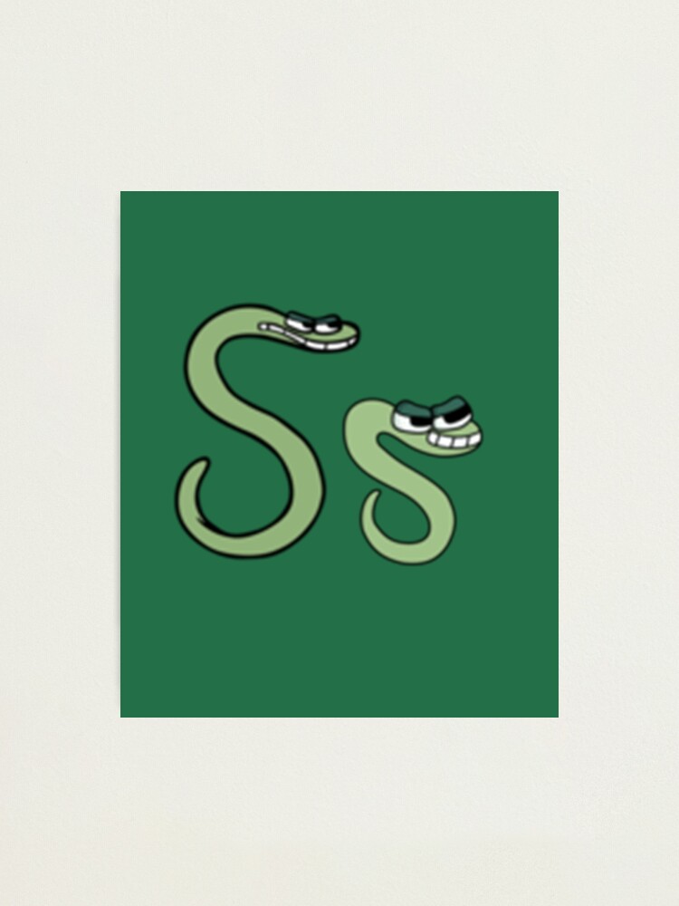 Alphabet Lore Letter S Photographic Print For Sale By U Name Redbubble