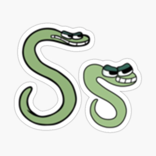 "Alphabet Lore letter S" Sticker for Sale by U-name | Redbubble