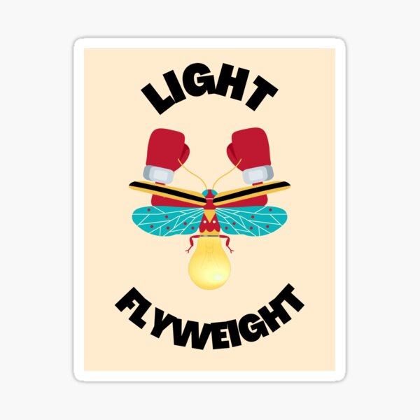 "Light Flyweight Boxer" Sticker for Sale by SandersSP-Merch | Redbubble