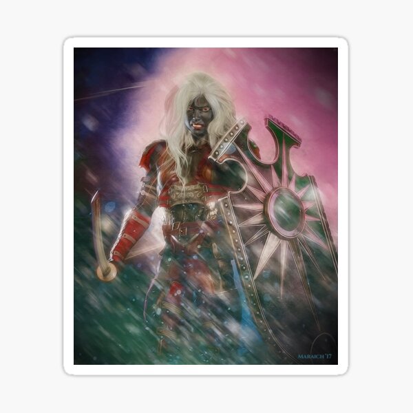 "Angry Raven Revisited" Sticker by maraich | Redbubble