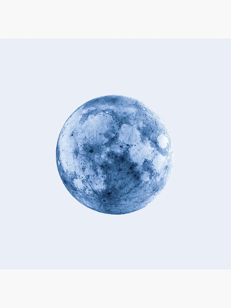 "Full moon in inverted colors" Poster for Sale by MargrietV | Redbubble