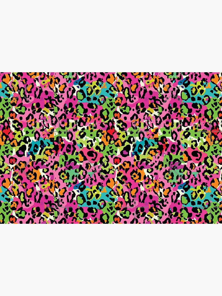 "Screaming Loud Leopard Print" Sticker for Sale by DoctorChimp | Redbubble